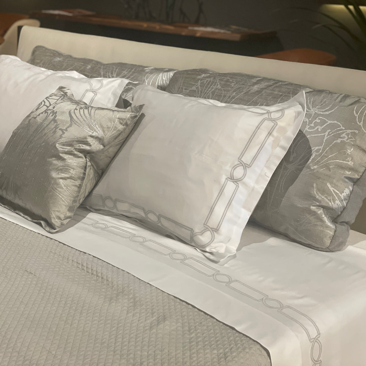 Art Deco Matelassé Bed Cover/Coverlet In Stock – Kearsley